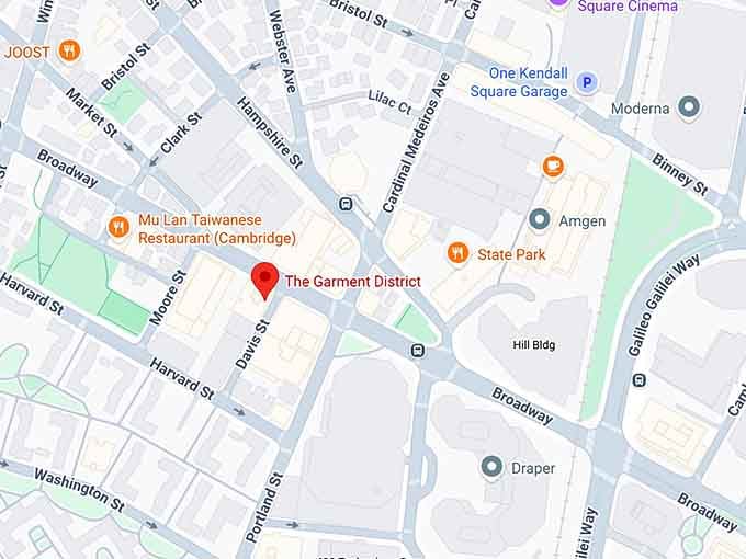 16. the garment district map