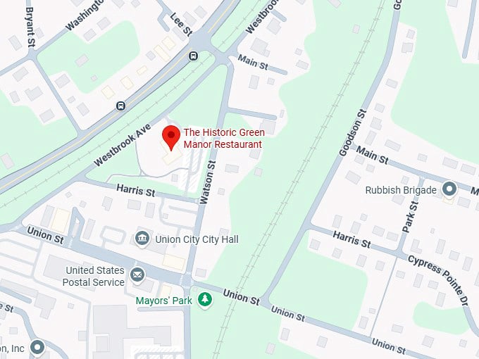 16. the historic green manor restaurant map