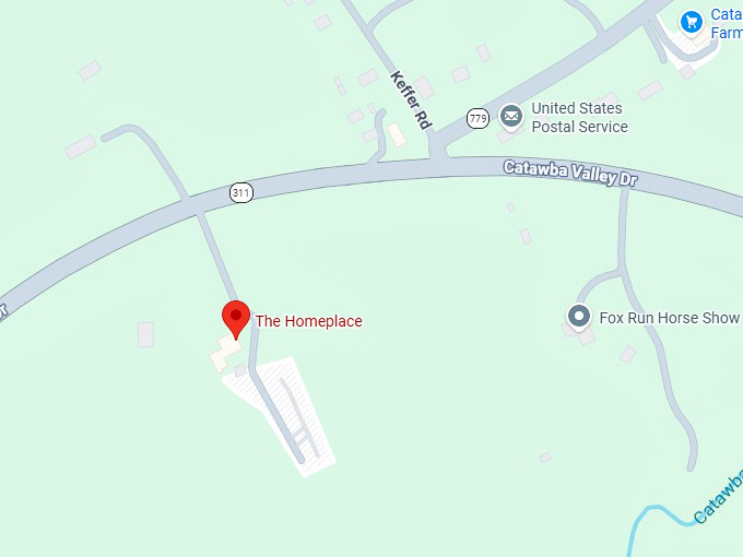 16. the homeplace map