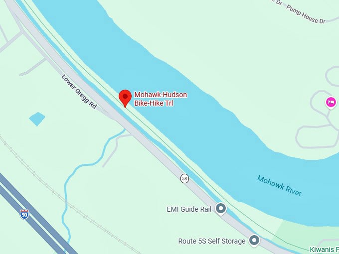 16. the mohawk hudson bike hike trail map