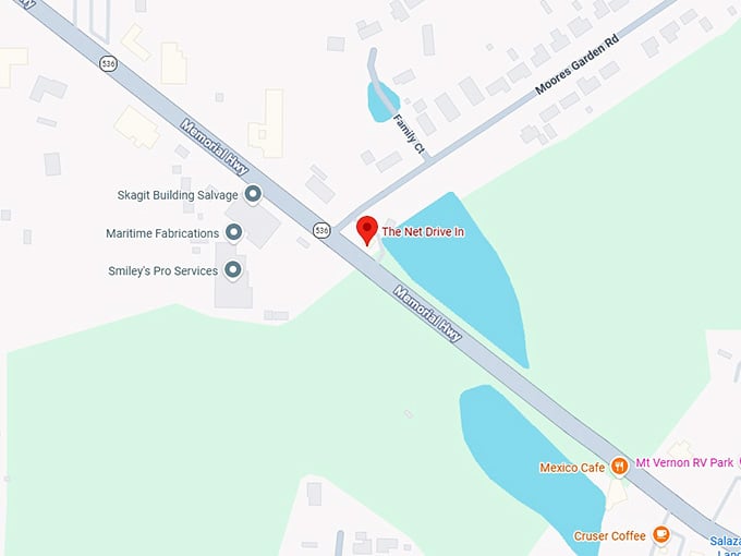16. the net drive in map