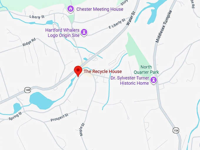 16. the recycle house map