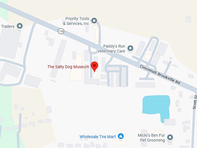 16. the salty dog museum map