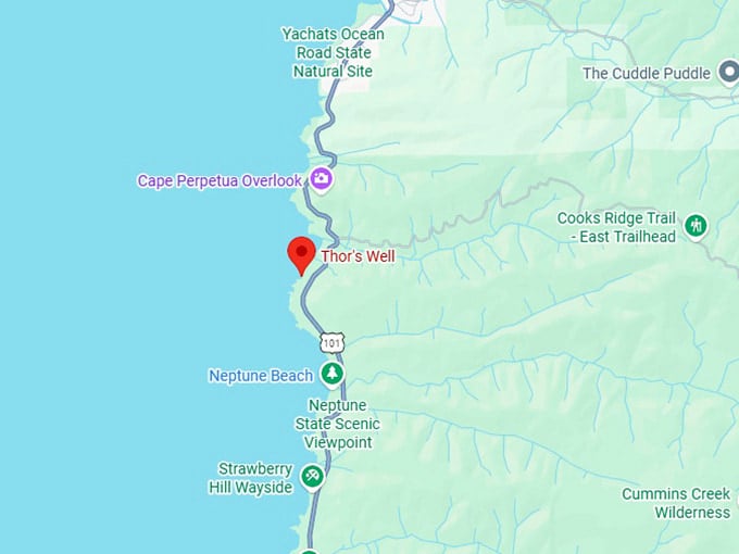 16. thor's well map