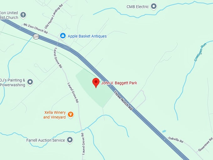 16. three bridges loop map
