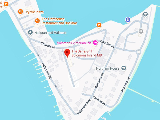 16. tiki bar & grill solomons island md map