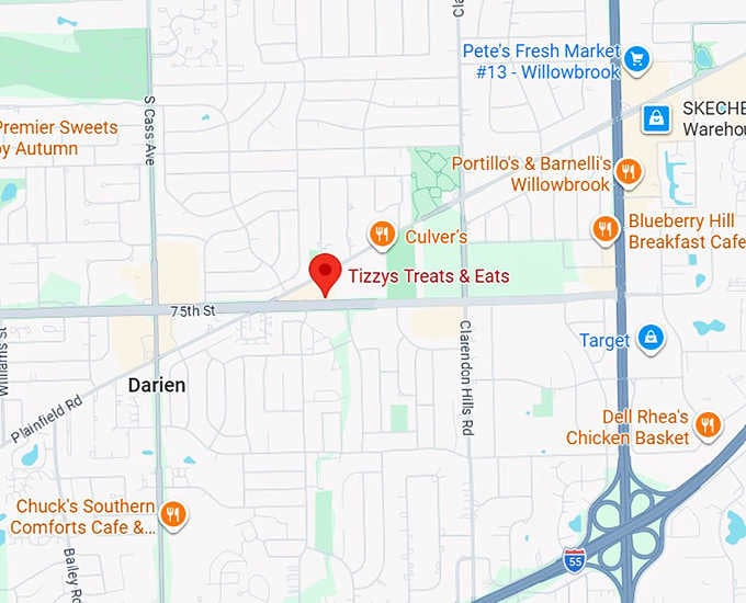 16. tizzys treats & eats map