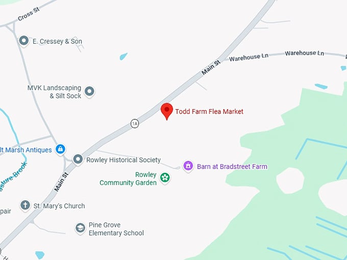 16. todd farm flea market map