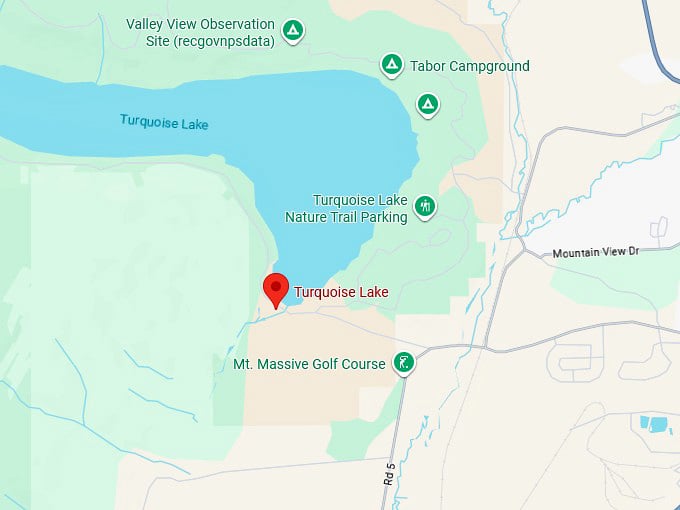 16. turquoise lake map