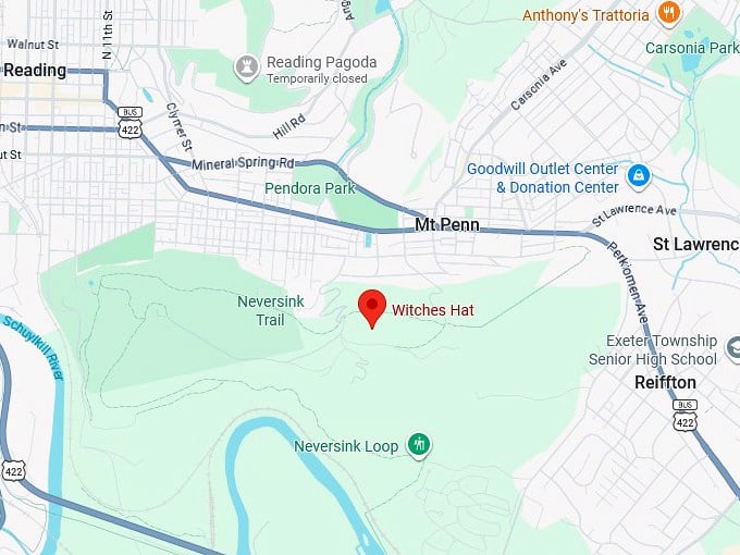 16. upper glen trail map