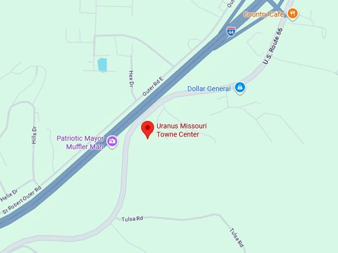 16. uranus missouri towne center map