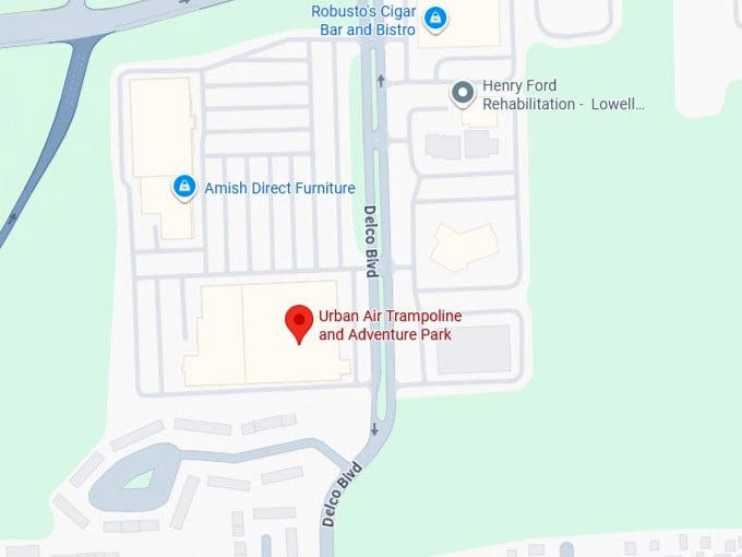16. urban air trampoline and adventure park map