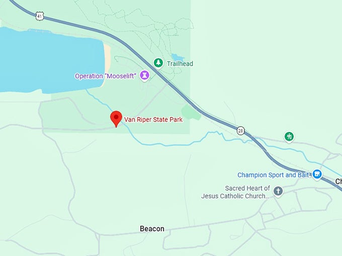16. van riper state park map