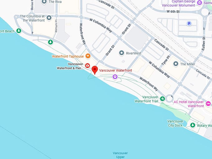 16. vancouver waterfront map