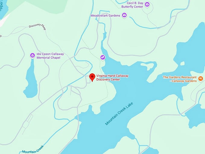 16. virginia hand callaway discovery center map