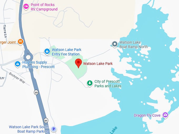16. watson lake park map