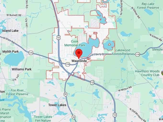 16. wauconda map
