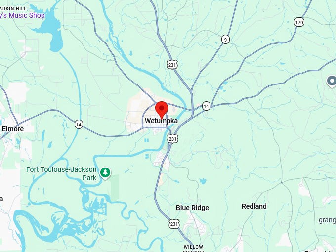 16. wetumpka al map