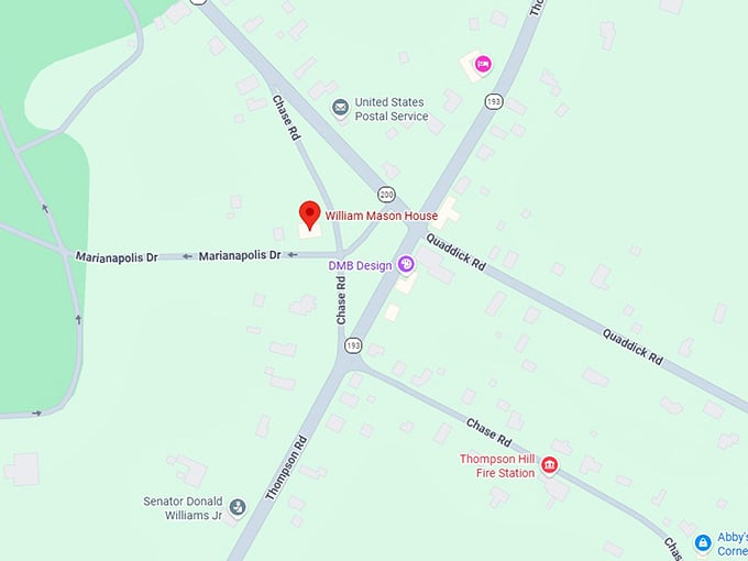 16. william mason house map