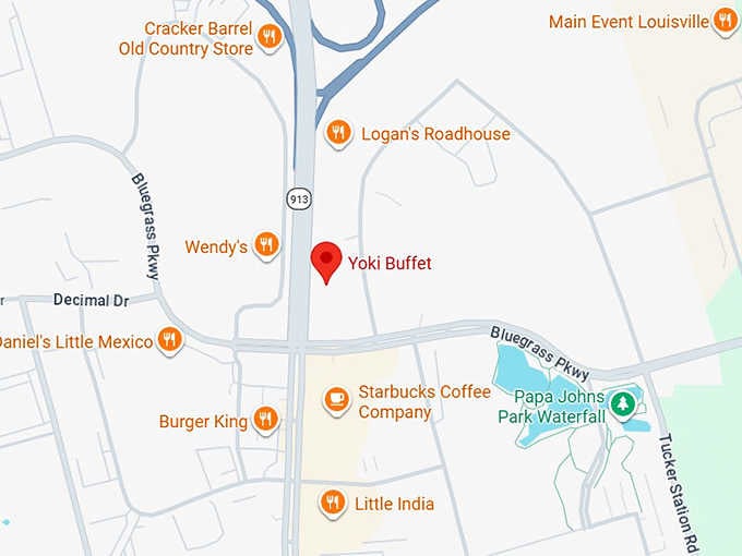 16. yoki buffet map