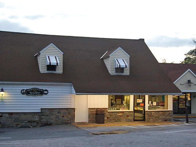 That warm glow from Hoffman's windows at dusk is basically your taste buds sending you a personal invitation.