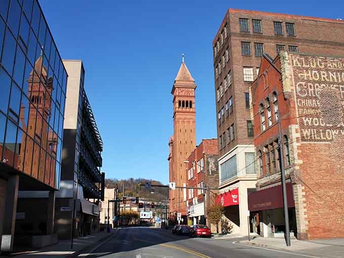 That brick tower rising over Johnstown's downtown says everything, this city was built to mean something.