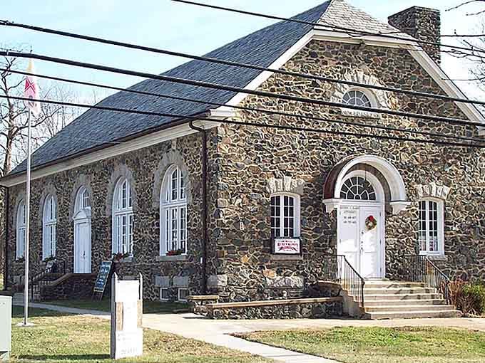 This gorgeous stone building proves Savage has nothing wild about it except maybe the beautiful architecture.