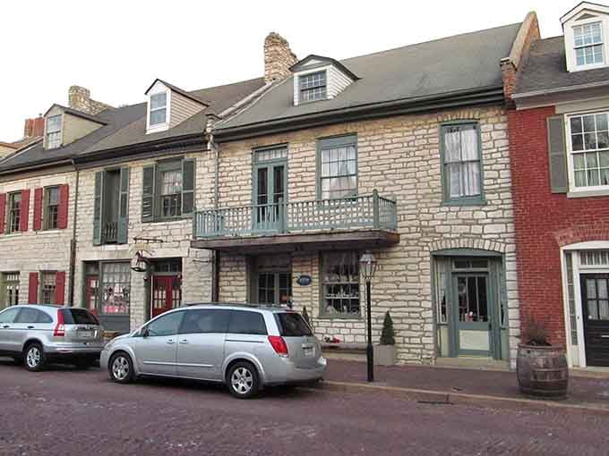 These historic brick storefronts hide some of the best restaurants you'll discover along the Missouri River's edge.