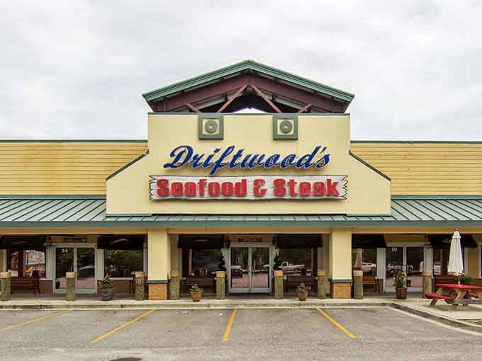 That cheerful yellow exterior is your first clue that something delicious is waiting inside for you.