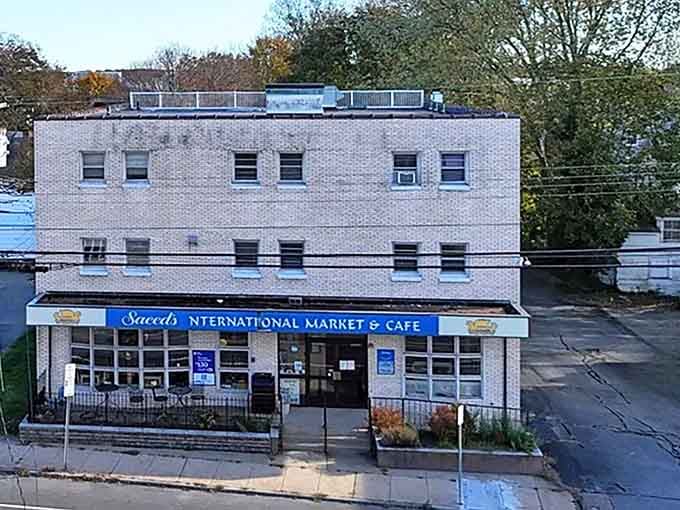 Your culinary passport to the world starts behind this unassuming storefront in New London, Connecticut.