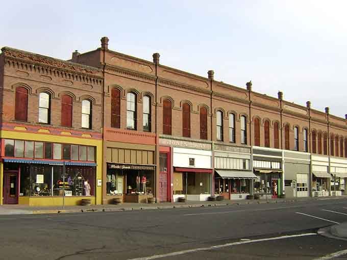 These ornate brick facades have watched over Pendleton's streets for generations, and they've clearly seen some things.