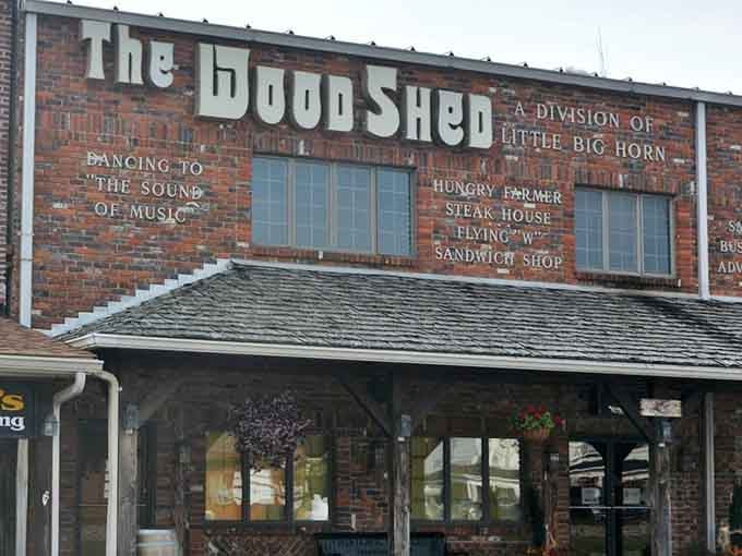 A brick building that moonlights as a steakhouse, sandwich shop, and dance hall? Stanley, you magnificent overachiever.