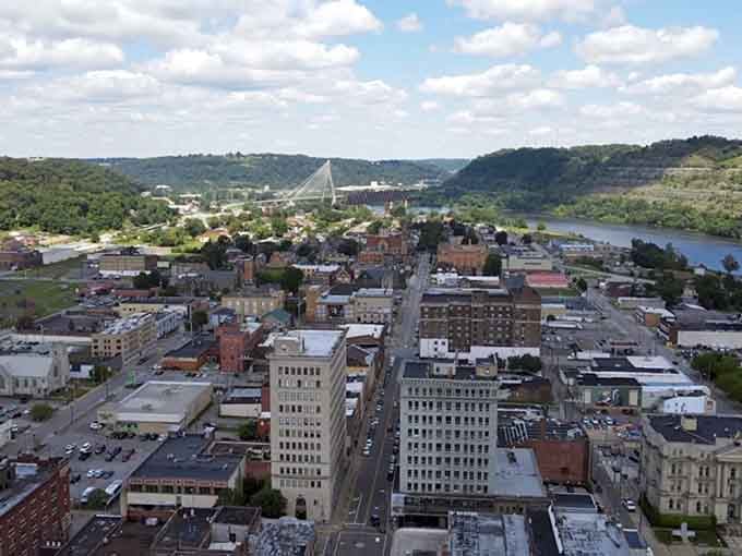 The Ohio River valley cradles this affordable gem where hills meet history and your budget breathes easy.