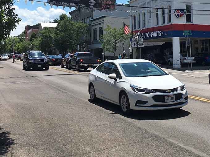 Small-town America at its finest, where the pace is slower and the sky stretches wide and blue overhead.