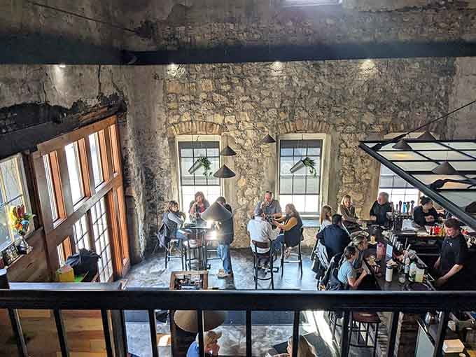 Packed tables, ancient stone walls, and the hum of happy conversation &mdash; this is what a great neighborhood pub looks like from the best seat in the house.