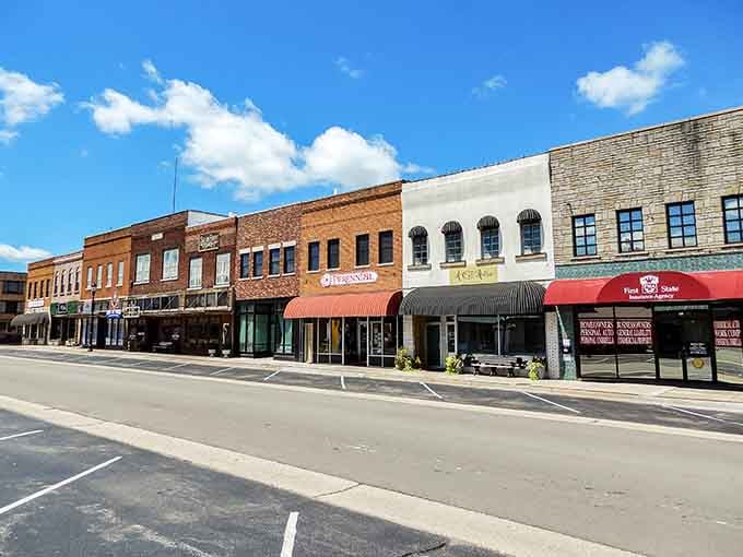 Lebanon's downtown brick storefronts stand shoulder to shoulder like old friends who've seen everything and forgotten nothing.