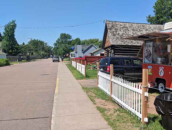 Small-town charm on full display. La Pointe moves at its own pace, and honestly, good for it.