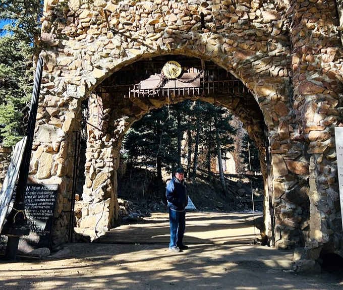 Step through these arches and enter a world where one man's determination built something straight out of a storybook.
