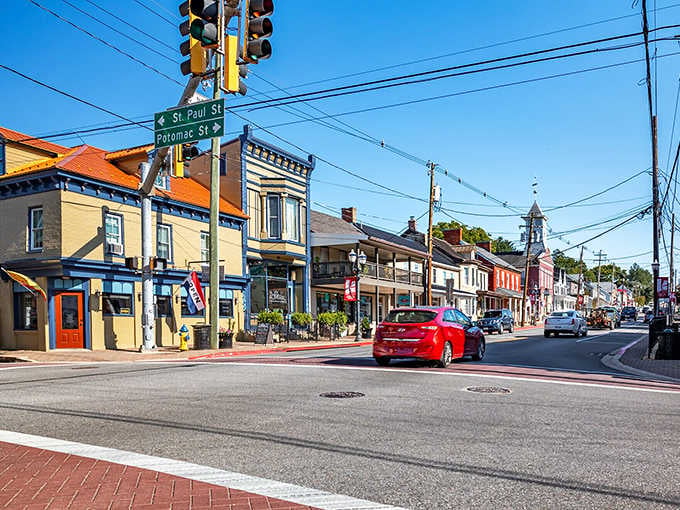 Where Potomac Street meets St. Paul Street, small-town Maryland shows up looking absolutely effortless and charming.