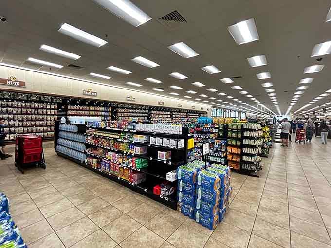 Aisles so wide and well-stocked, you'll forget you ever planned to make a quick stop.