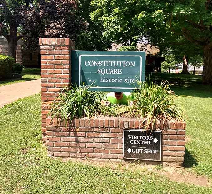 When a simple sign leads you to one of Kentucky's most important historical treasures, completely free.