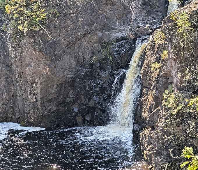 Water meets billion-year-old volcanic rock, and somehow the rock looks like it's winning every single time.