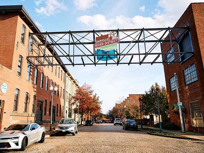 The River District's cobblestone streets and brick warehouses prove that good bones never go out of style.
