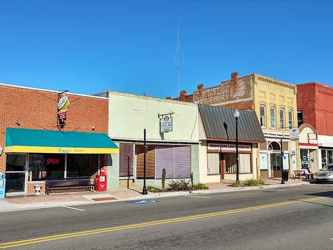 Main Street charm without the Main Street price tag, Emporia's downtown is the real deal.