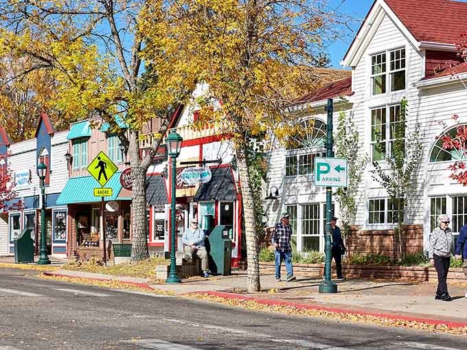 Independently owned shops line Elkhorn Avenue, each one with its own personality and zero chain-store energy.