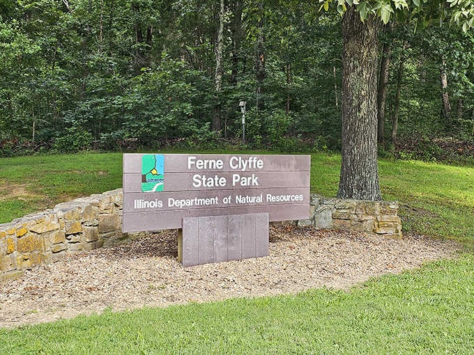 The sign says state park, but your jaw will insist you've stumbled into something far more extraordinary.