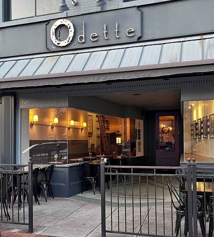 Odette's warm glow on Court Street is the kind of sight that makes you immediately cancel your dinner reservations elsewhere.