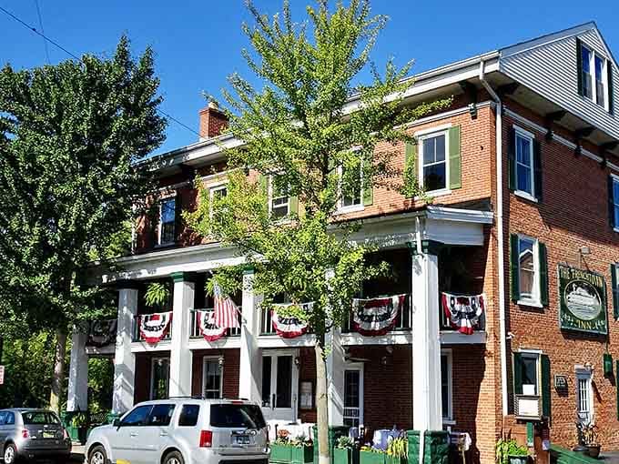 The Frenchtown Inn looks like it was designed by someone who really understood what "charming" actually means.