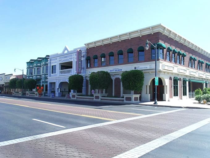 Downtown Gilbert at golden hour, where history and modern energy shake hands on every corner.