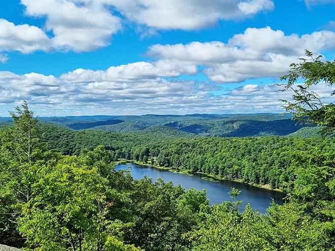 From up here, you start wondering why you ever stressed about anything at all.